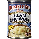 Amazon.com : Snows New England Clam Chowder, Condensed, 15-Ounce Cans ...