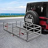 Amazon.com: OKLEAD 500 Lbs Heavy Duty Hitch Mount Cargo Carrier 60" x ...