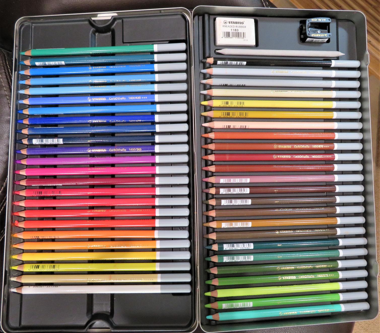 $13/mo - Finance STABILO Carbothello Pastel Pencil, 60-Color Set, 1 ...