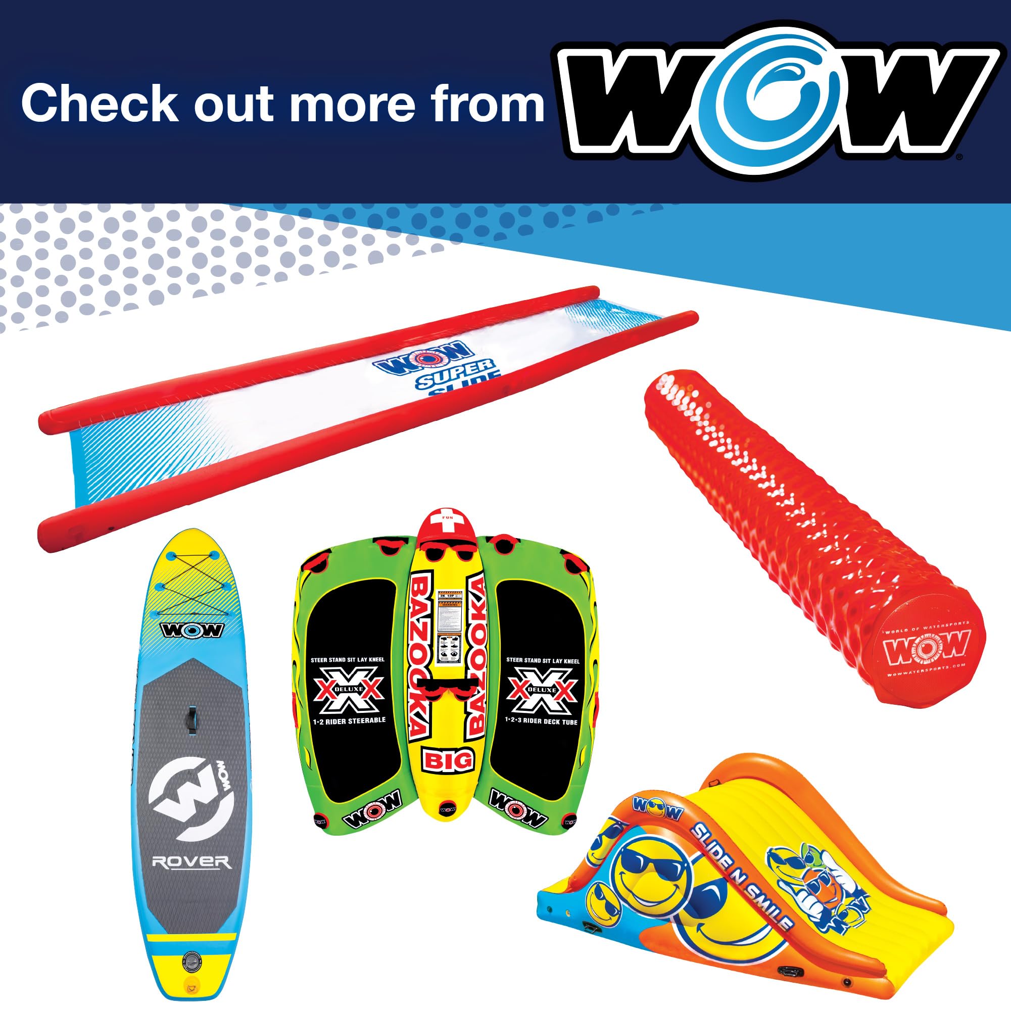 Mua WOW World of Watersports First Class Foam Pool Noodles for Swimming ...
