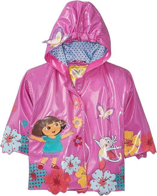 Nickelodeon Kidorable Dora The Explorer Purple All-Weather Raincoat for ...
