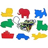 Creation Station Animal Lacing Shapes: Amazon.co.uk: Toys & Games