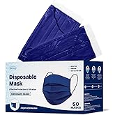 Amazon.com: WECARE Disposable Face Mask Individually Wrapped - 50 Pack ...