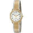 Timex Women's T2H491 Easy Reader 25mm Two-Tone Stainless Steel ...