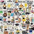Amazon.com: Graduation Stickers Class of 2025 Sticker Waterproof Vinyl ...