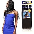 Amazon.com : Sensationnel Ruwa prestretched braiding hair - 3x ruwa ...
