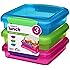 Amazon.com: DCI Reusable Sandwich Box, Assorted: Lunch Boxes: Kitchen ...