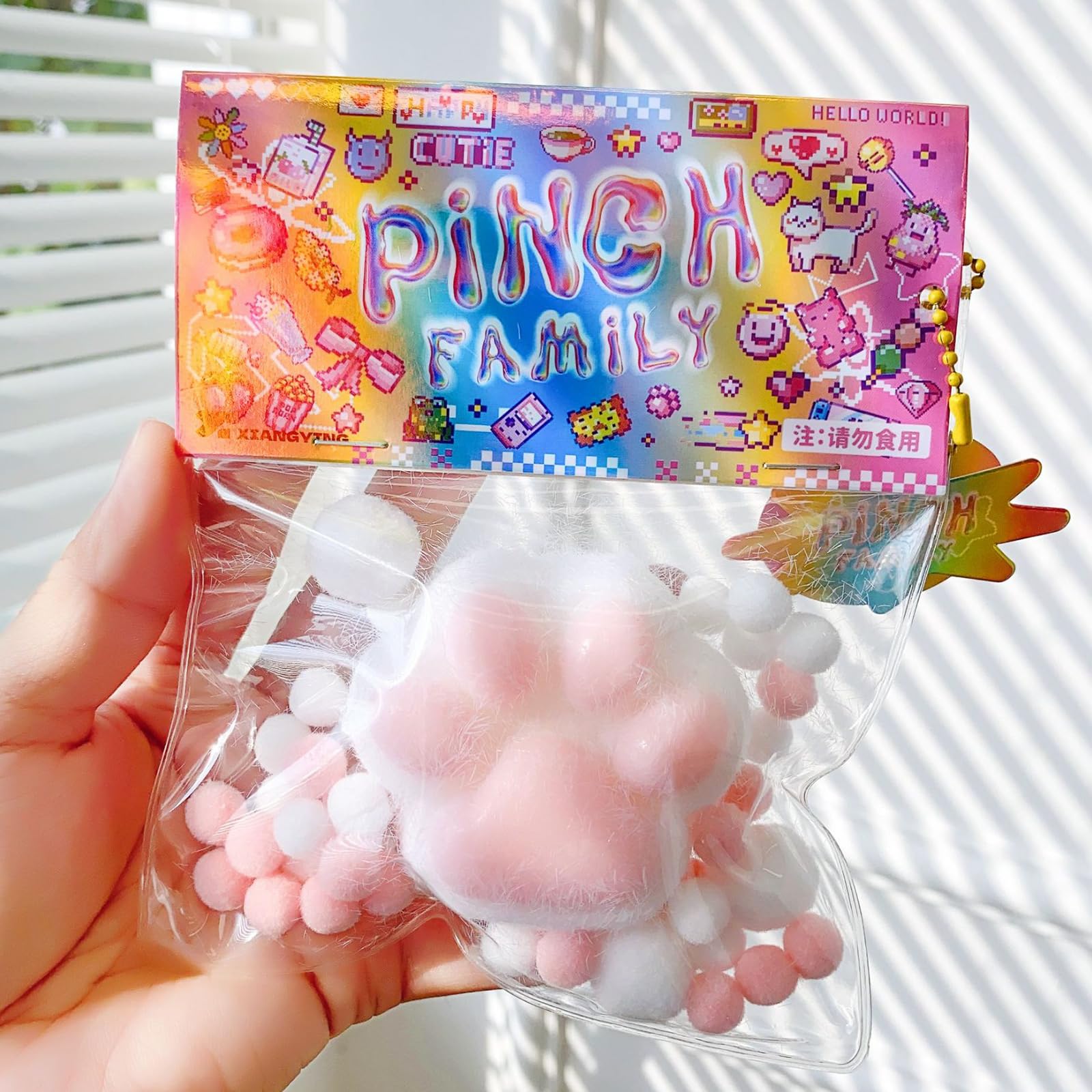 Mua Taba Squishy Cat Paw Squeeze Toys, Kawaii Squishies PVC Sensory ...