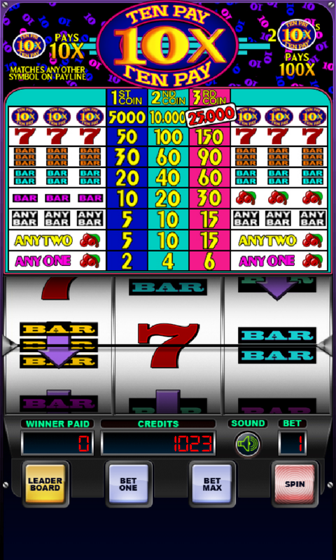 Ten Pay (10x) Slot Machine:Amazon.it:Appstore for Android