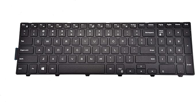 Amazon.com: Backlight Replacement Keyboard for Dell Inspiron 15 3000 ...