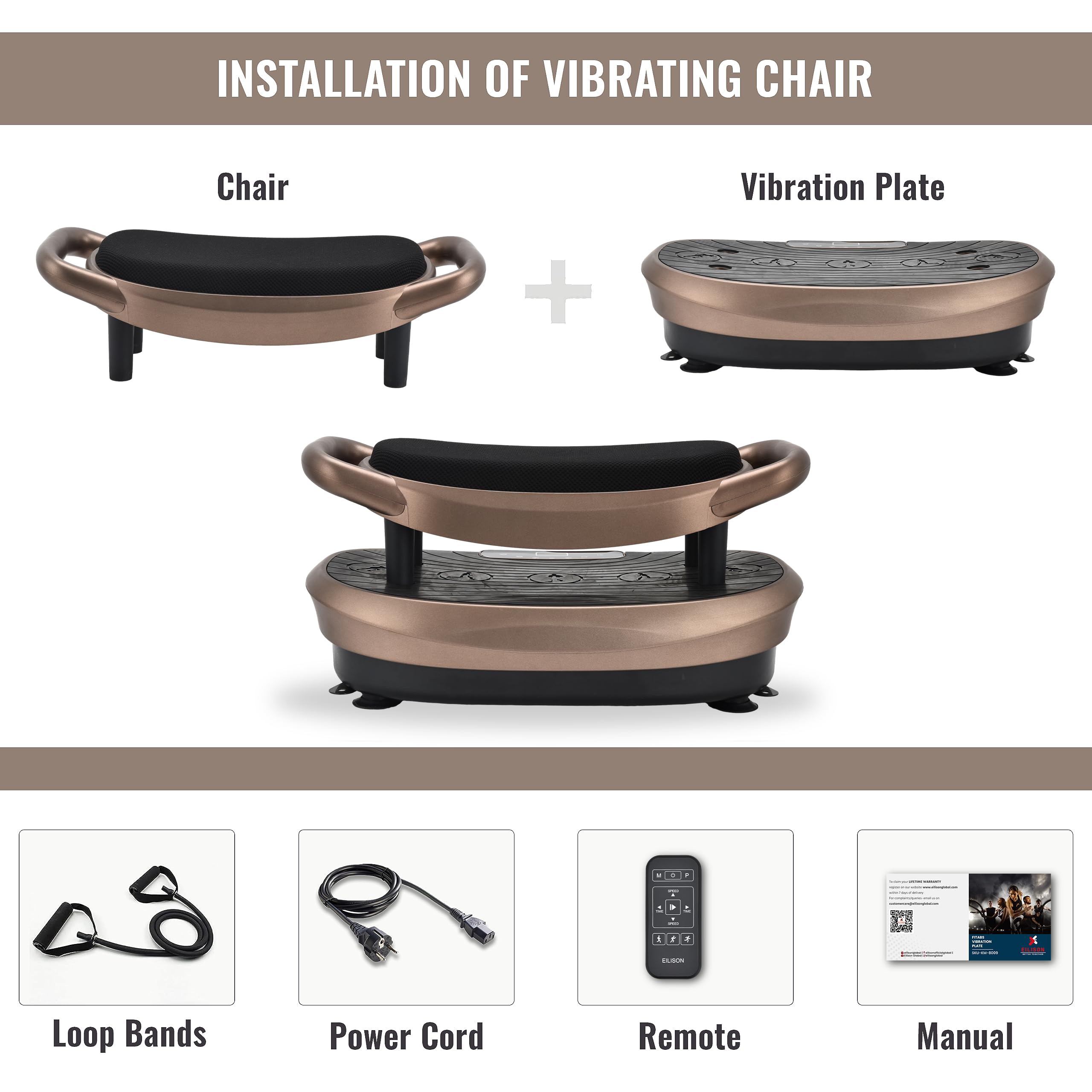 Mua EILISON FITABS 3D Vibration Plate Exercise Machine - Oscillation ...