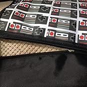 Nintendo Classic Nes Controller Reversible Flap Messenger Bag: Amazon ...