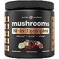 Amazon.com: Organic Mushroom Powder - 10-in-1 Complex - Lions Mane, Reishi, Shiitake, Chaga ...