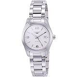 Amazon.com: Longines Conquest Silver Dial Ladies Watch L33774766: Watches