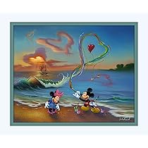 Mickey And Minnie Mouse Beach