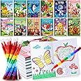 Amazon.com: BenLouis Coloring Books for Kids With Stacking Crayons Set ...