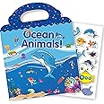 Amazon.com: Reusable Sticker Book for Kids, Ocean Stickers Educational ...
