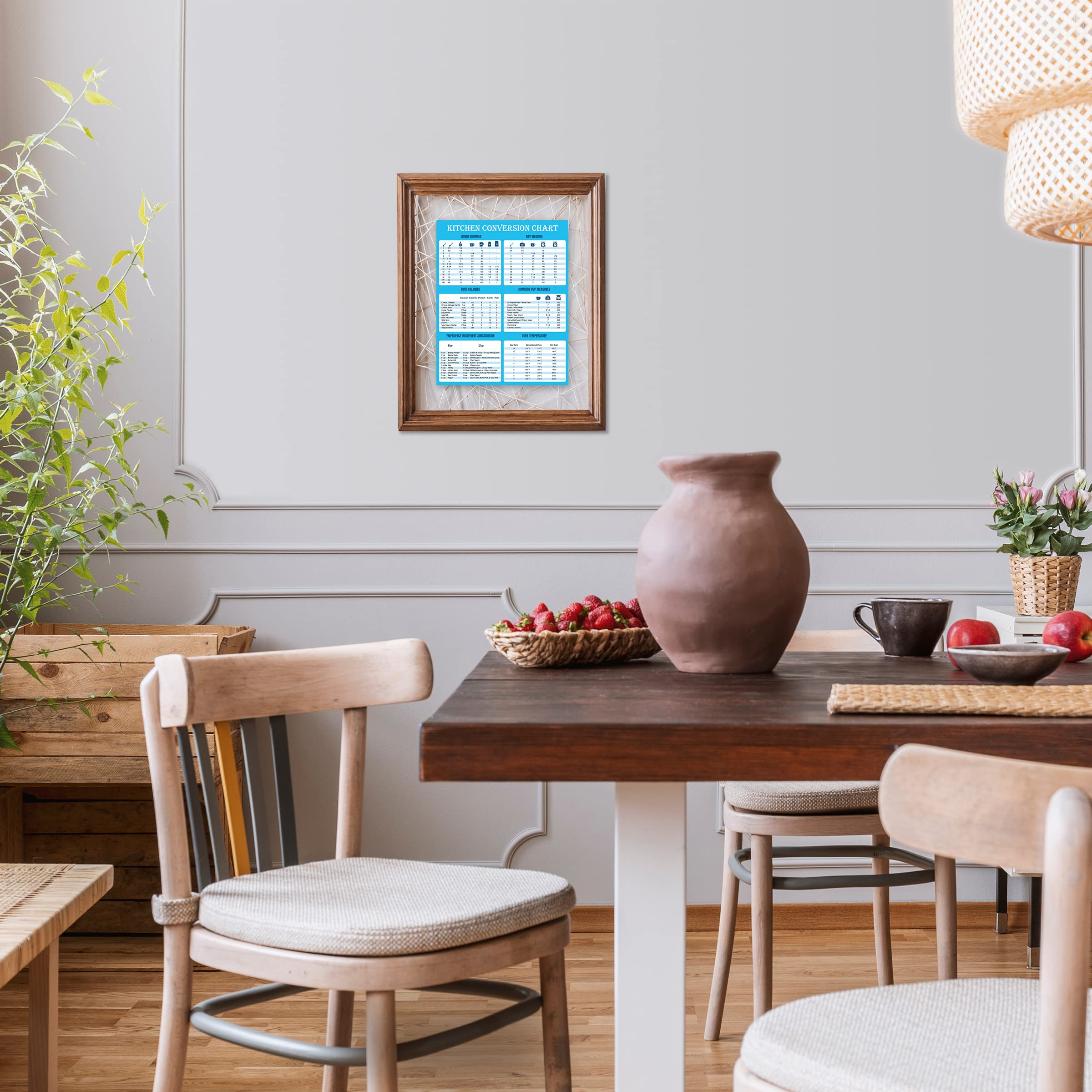 Mua Kitchen Conversion Chart for Cooking - Kitchen Measurement ...