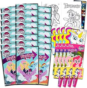 Amazon.com: My Little Pony Mini Party Favors Set for Kids - Bundle with ...