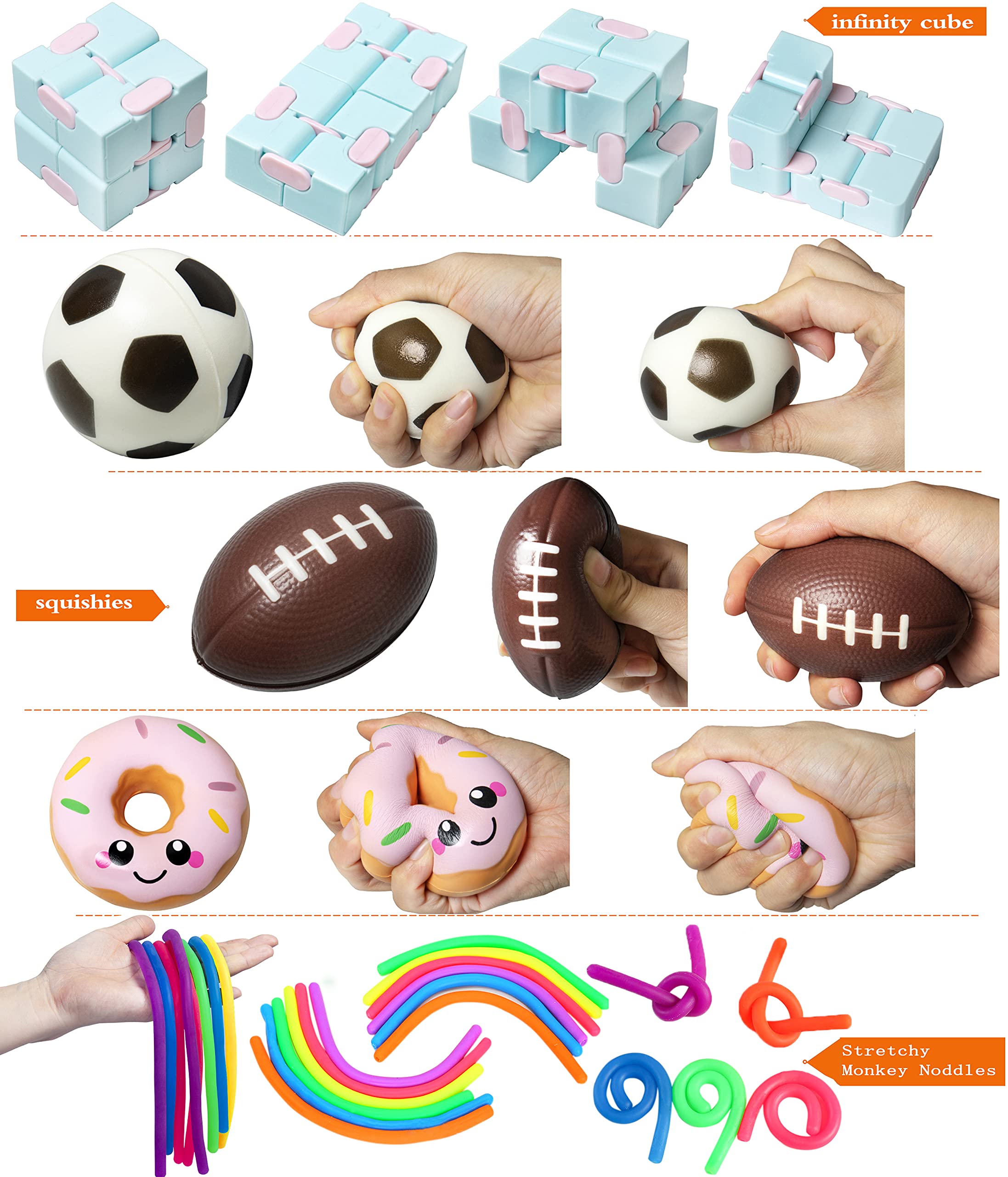 Fidget Toys Pack Push Pop...B08ZCH5ZCH | Encarguelo.com.ve