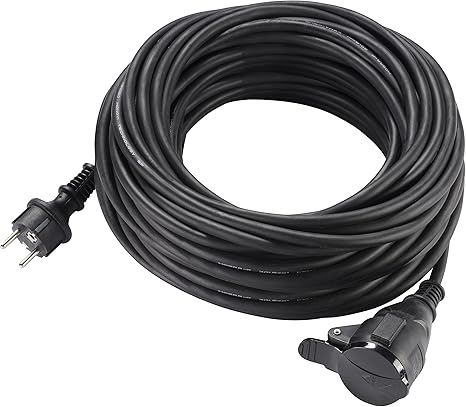 Rallonge électrique 25 mètres 3G2,5 mm² NF: Amazon.fr: Bricolage