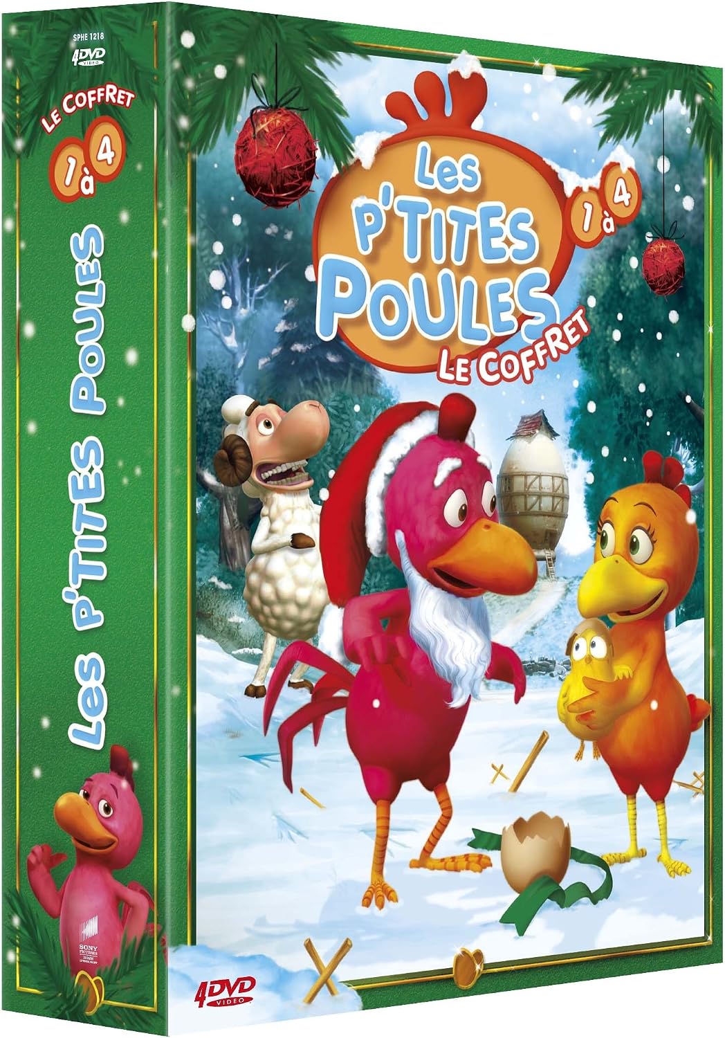 Les P'tites Poules 1 à 4-Le Coffret [DVD + Livre]: DVD & Blu-ray ...