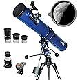 Amazon.com : Meade Instruments – Polaris 114mm Aperture, Portable Backyard Reflecting Stargazing ...