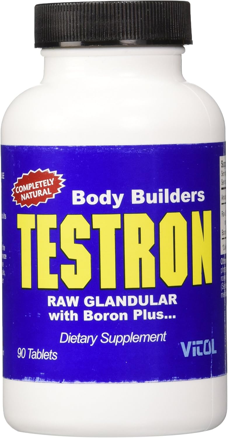 Amazon.com: Vitol Body Builders Testron Tablets, 90-Count Bottles ...