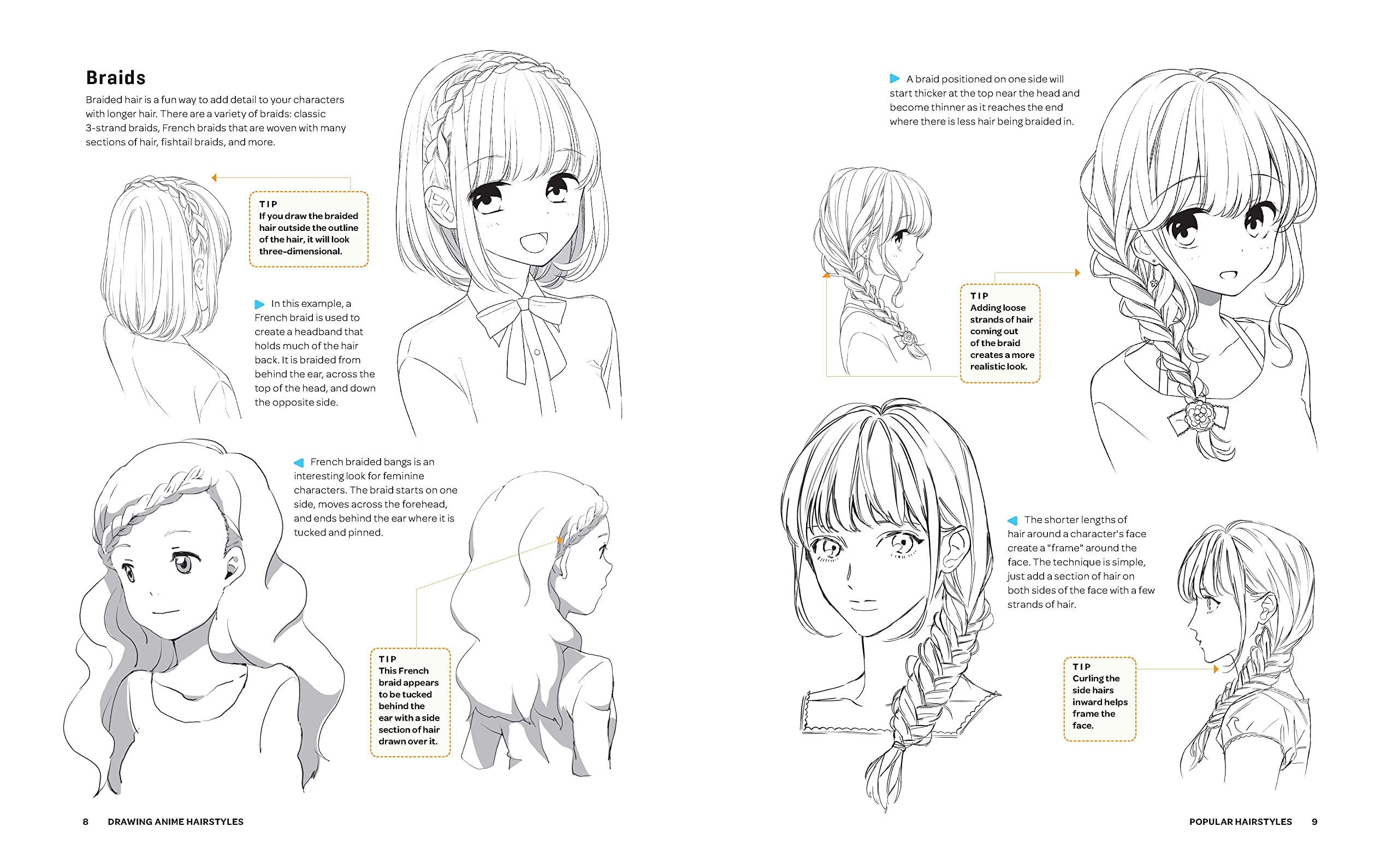 Mua How to Draw Hairstyles for Manga: Learn to Draw Hair for Expressive ...