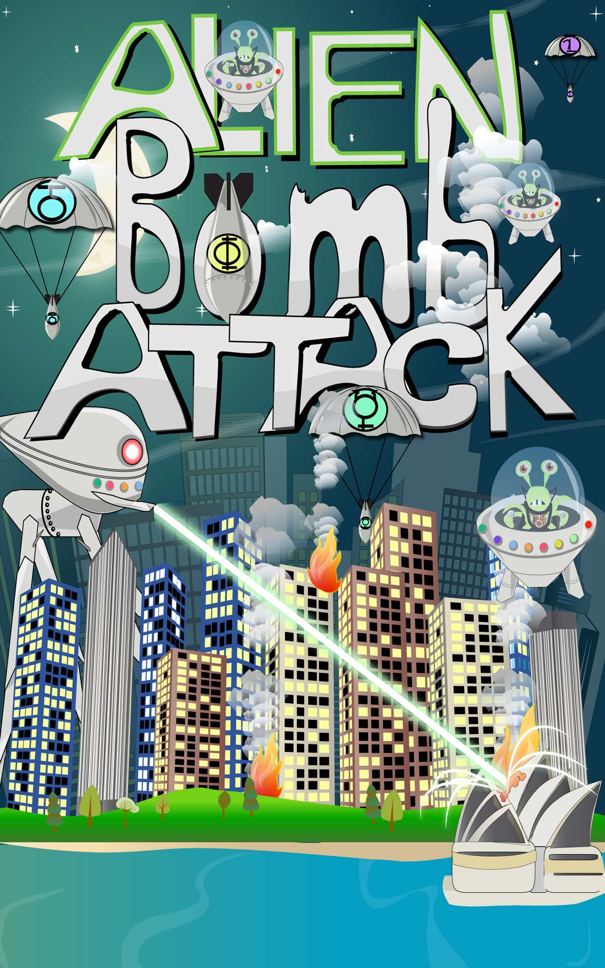 Alien Bomb Attack: Amazon.com.au: Appstore for Android
