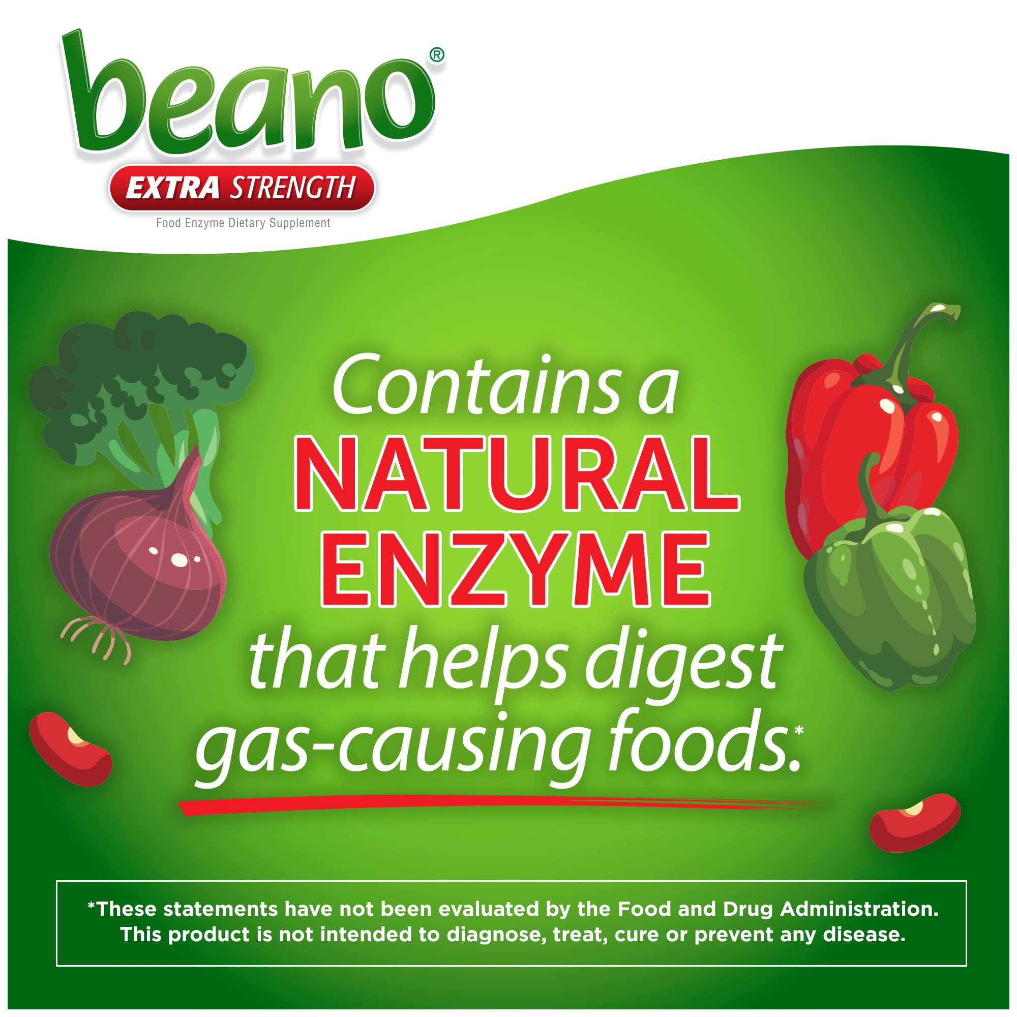Mua Beano Food Enzyme Dietary Supplement | Help Digest Gas-Causing ...