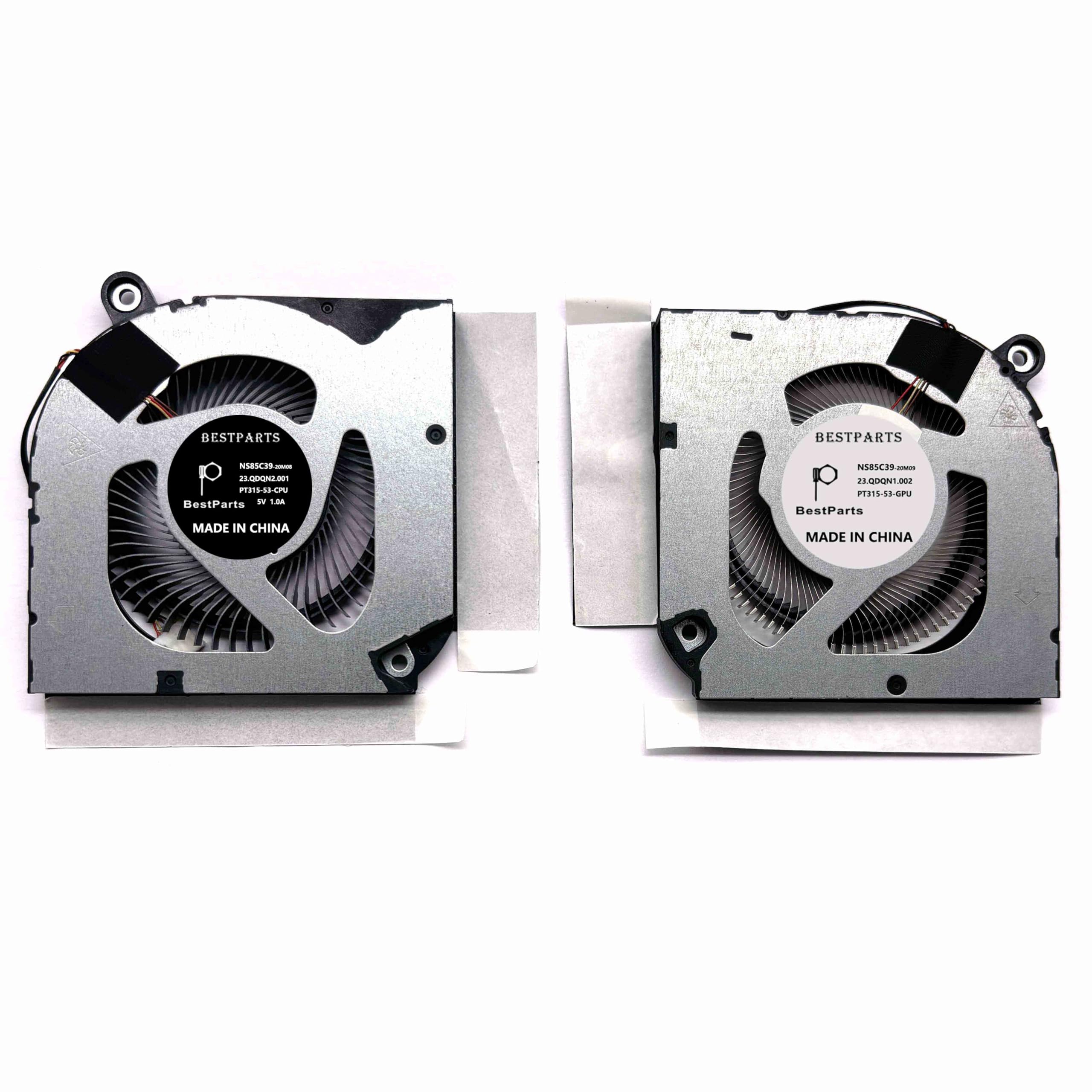 BestParts New CPU+GPU Cooling Fan Replacement for Acer Predator Triton ...