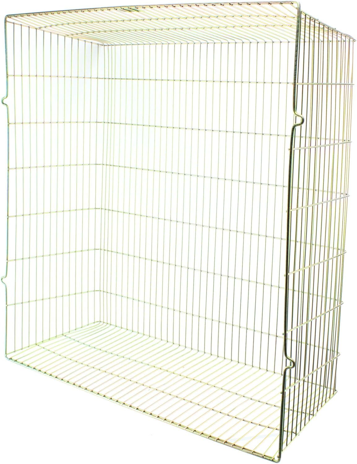 SPARES2GO Universal Zinc Coated Terminal Guard Square Boiler Flue Cage ...