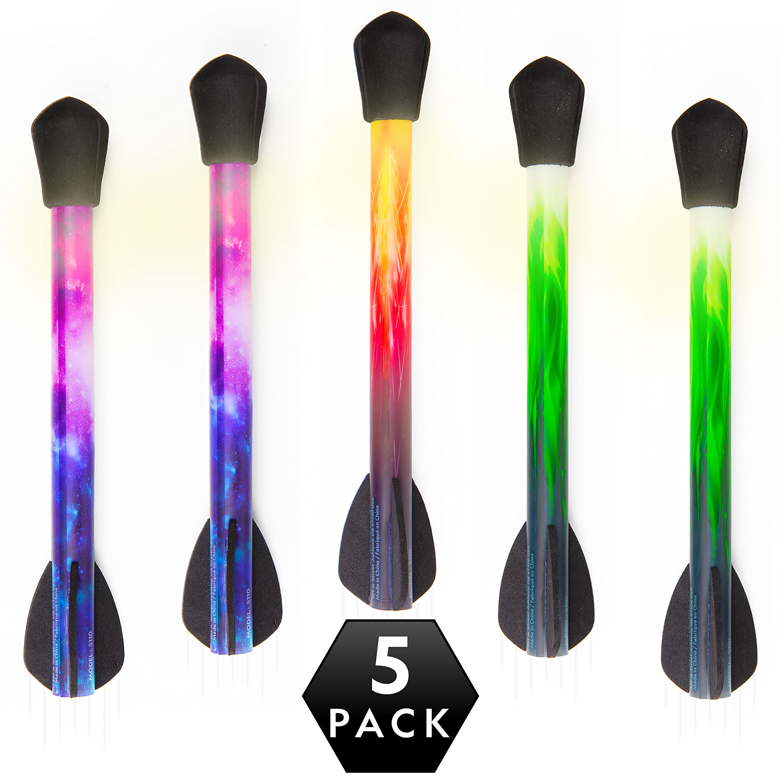 Blue Marble National Geographic Air Rocket Toy Refill - 5 LED Light-Up ...