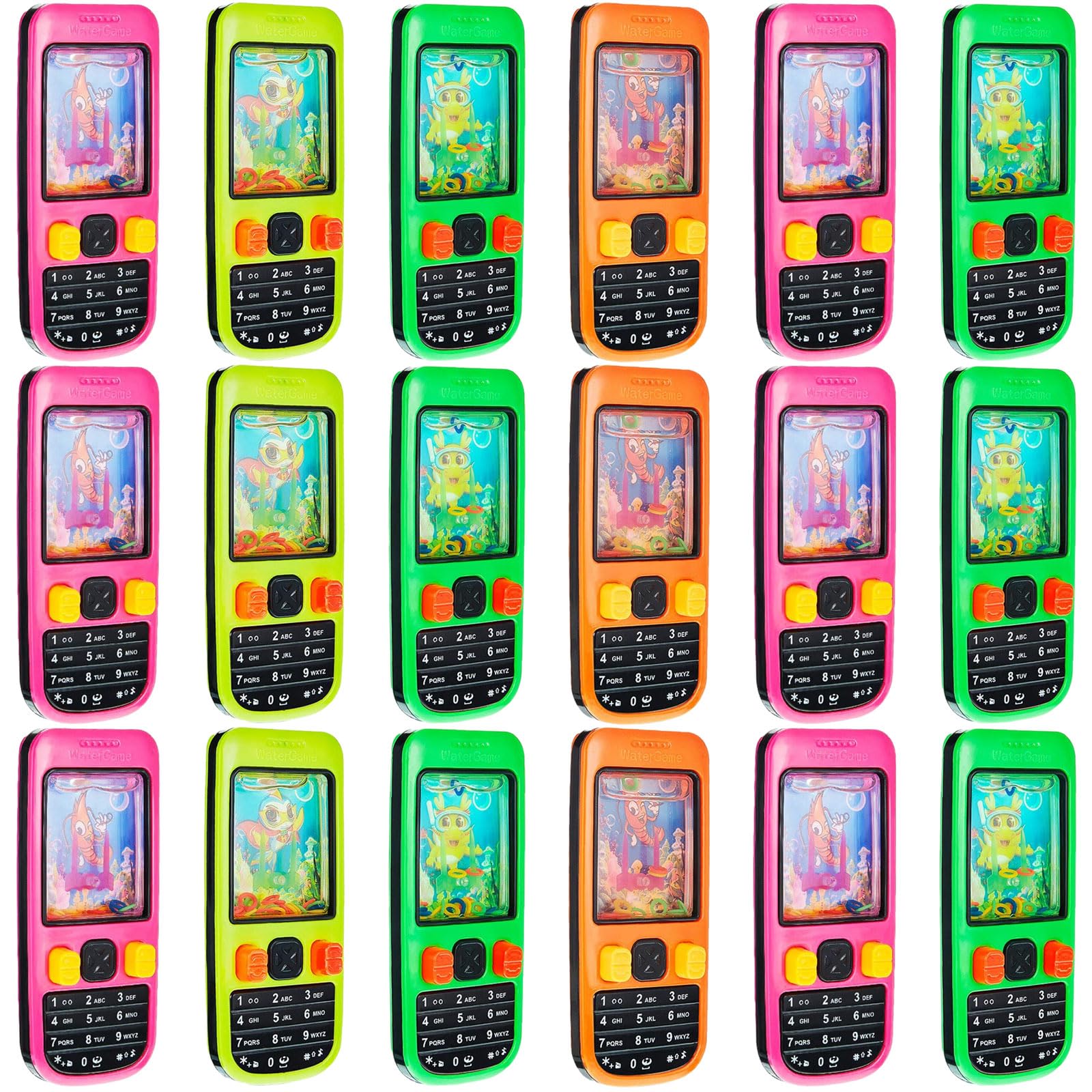 24 Pcs Cellphone Water Ring Game Valentine's Day Gift Goodie Bag ...