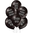 Amazon.com: Funny Party Pieces Abusive Birthday Balloons - Pack Of 12 ...