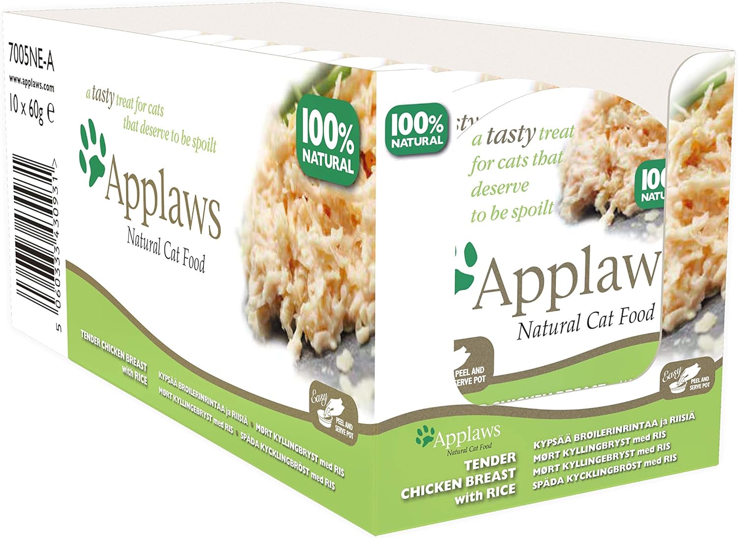 Applaws Cat Food Pot 60g Chicken Breast with Rice – BigaMart