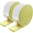 Sfcddtlg 2 Rolls Fiberglass Pipe Insulation - 32.8 Ft x 3 Inch Foam ...