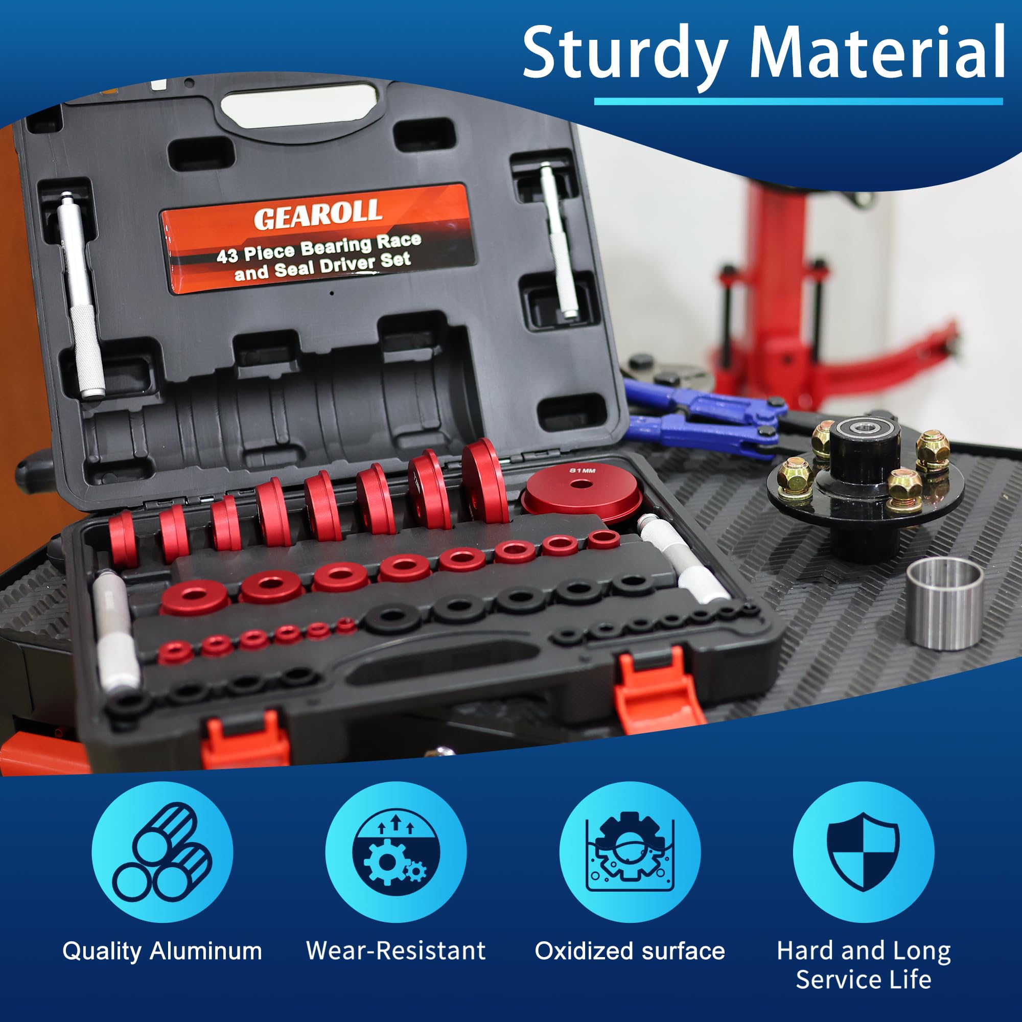Mua GEAROLL Bearing Press Kit, Bearing Race and Seal Driver Set ...