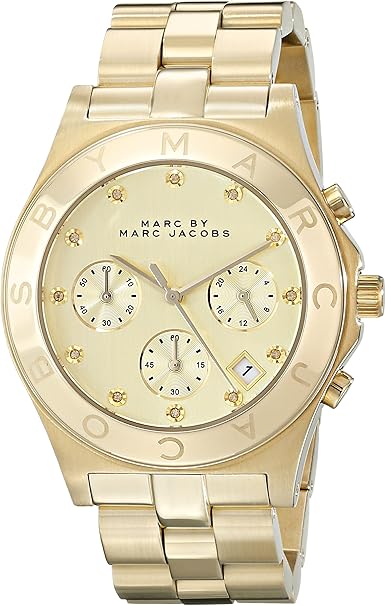 Marc by Marc Jacobs Reloj con Correa de Acero MBM3101 : Amazon.es: Relojes