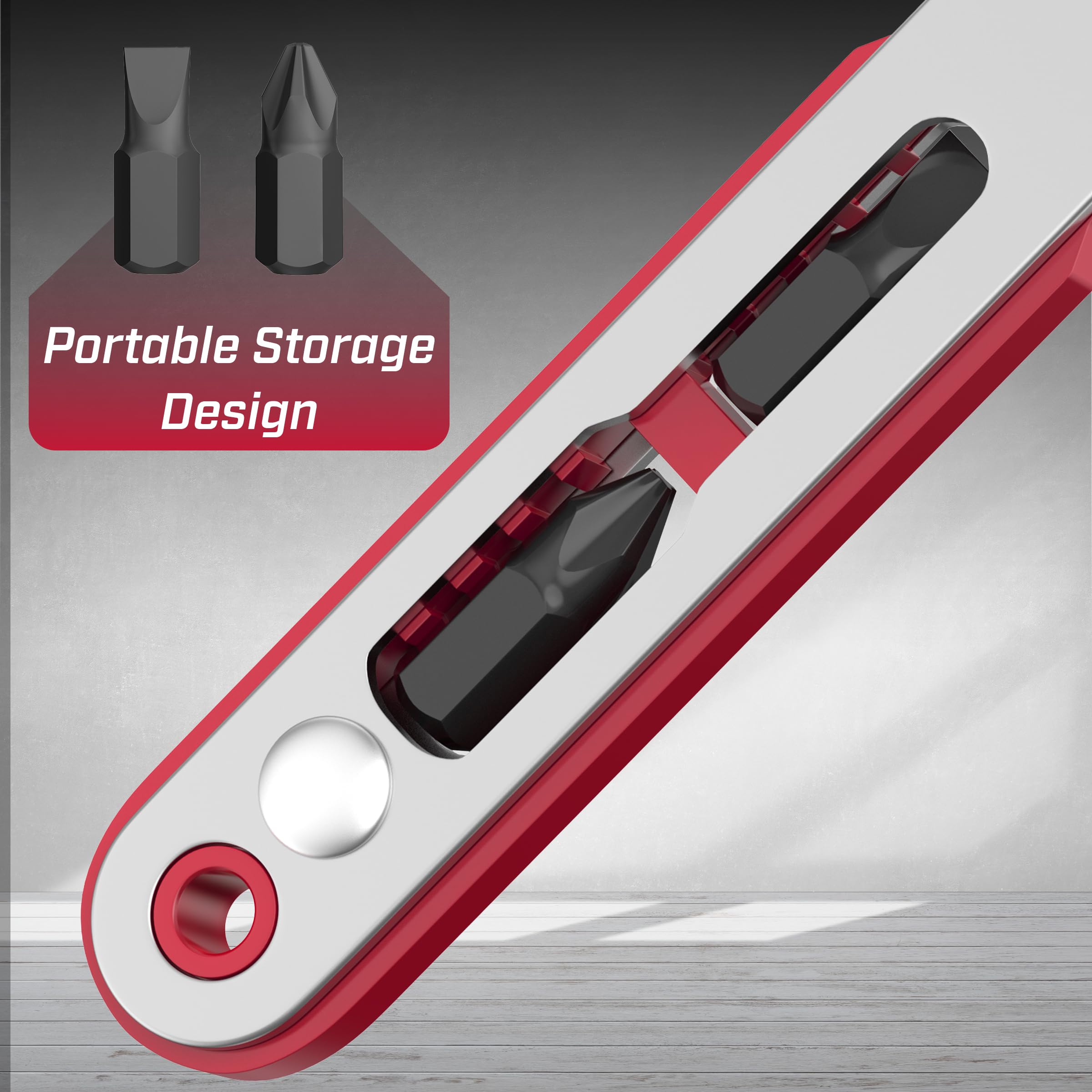 Mua Bates- Mini Ratchet Wrench Screwdriver, 1/4" Magnetic 90 Degree ...