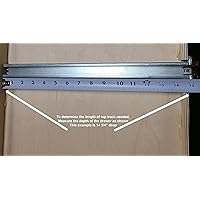 Kenlin Rite-Trak II Replacement Drawer Track Slide Kit with Drawer ...