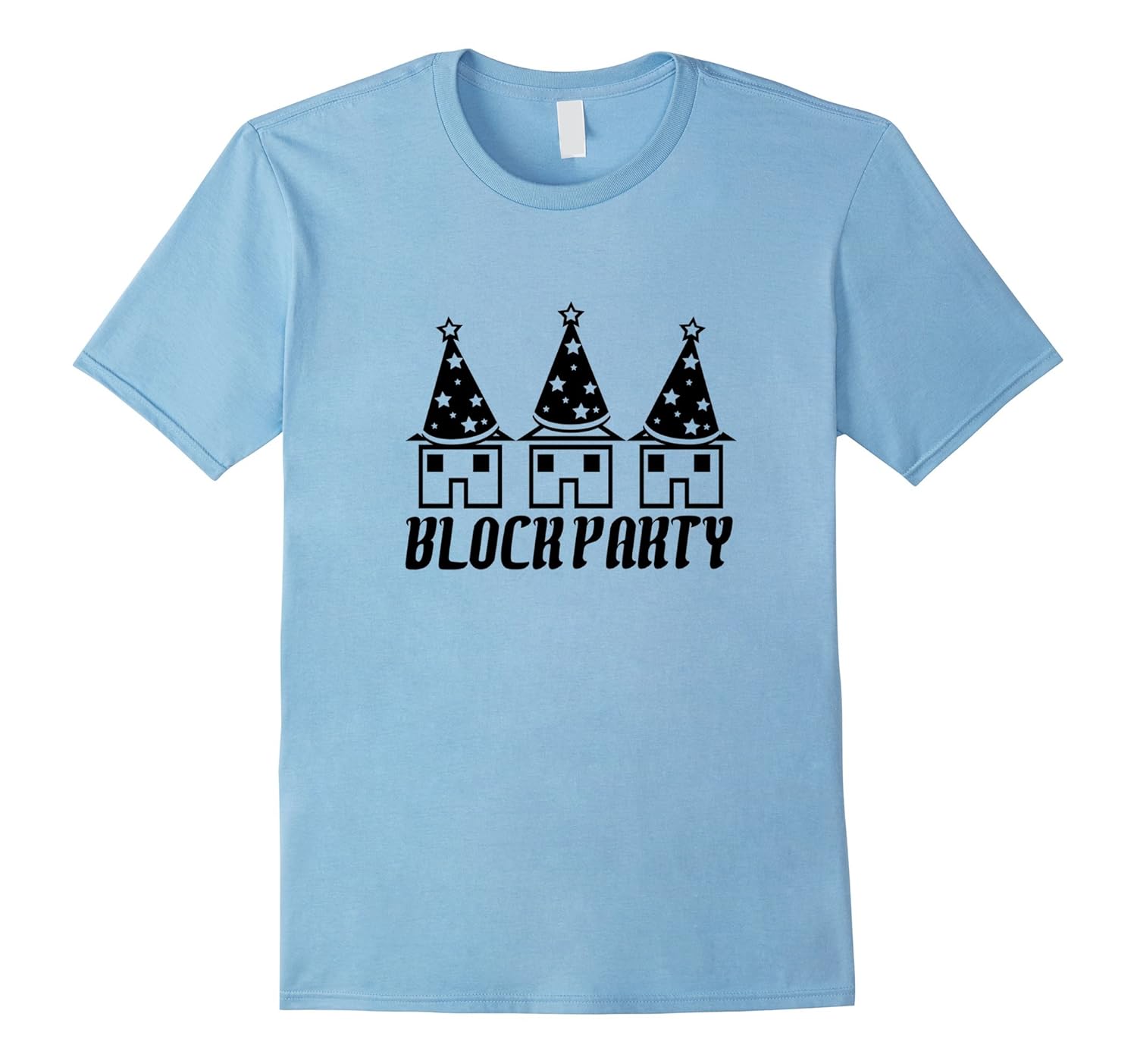 BLOCK PARTY BLACK T-Shirt-PL – Polozatee