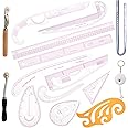 Amazon.com: SOUJOY French Curve Ruler for Pattern Making, 15 Pieces ...