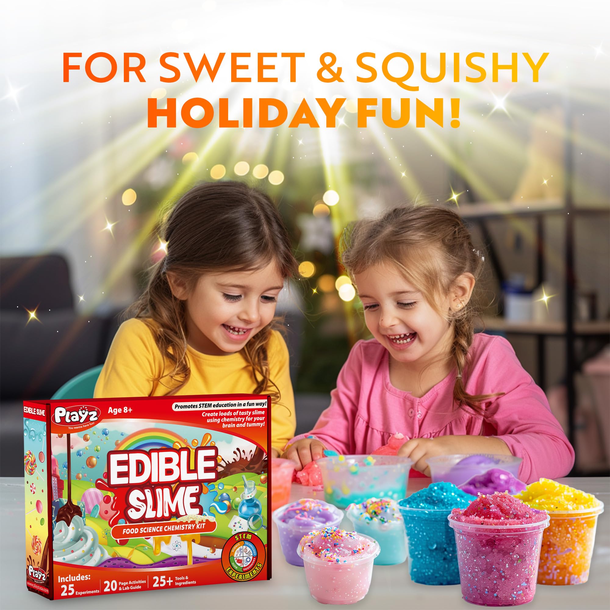 Mua Playz Edible Slime Candy Making Science Kit for Kids Ages 8-12 ...