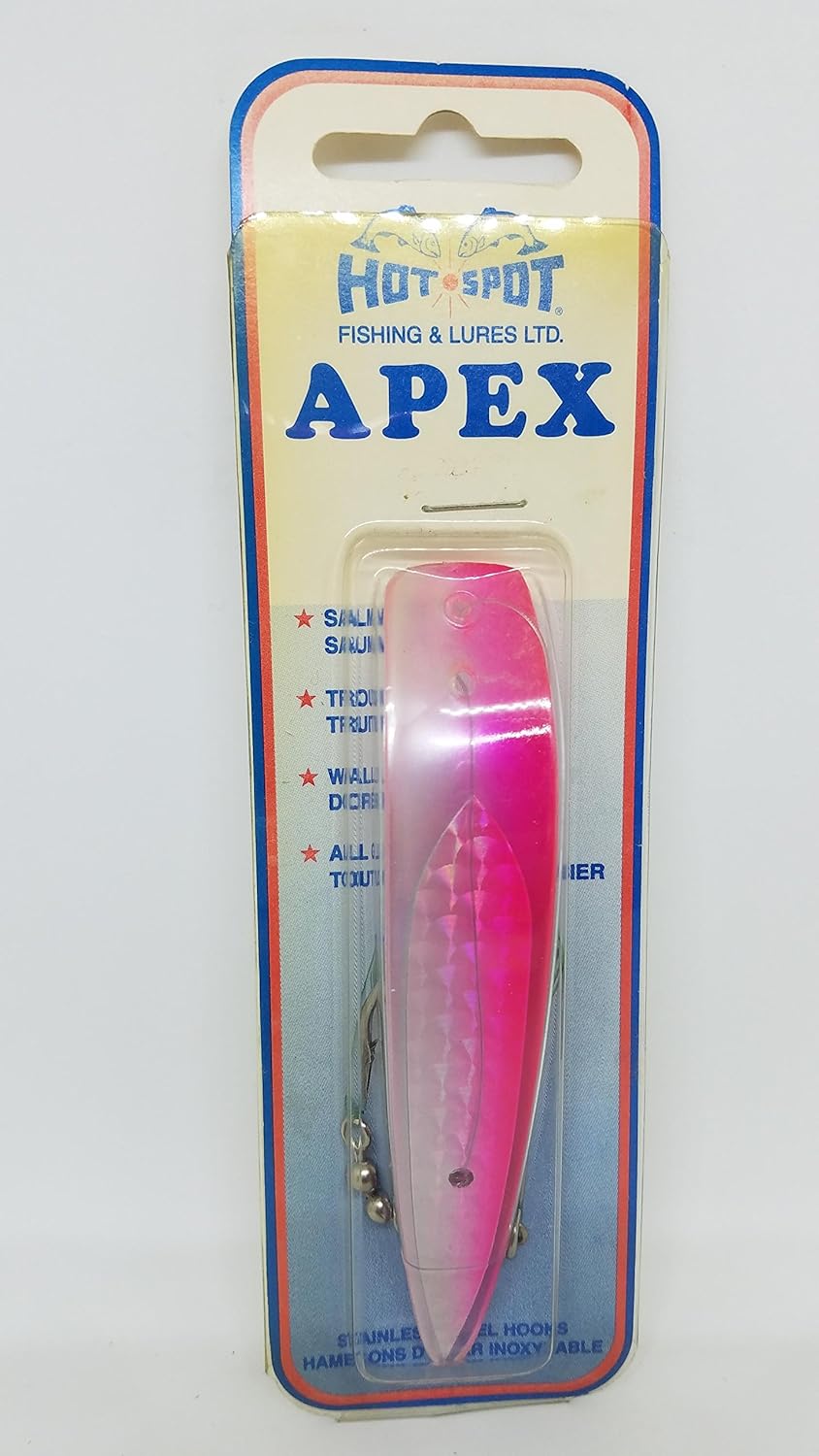 Amazon.com : Apex salmon lure, Red/Pearl, 4.5 : Sports & Outdoors