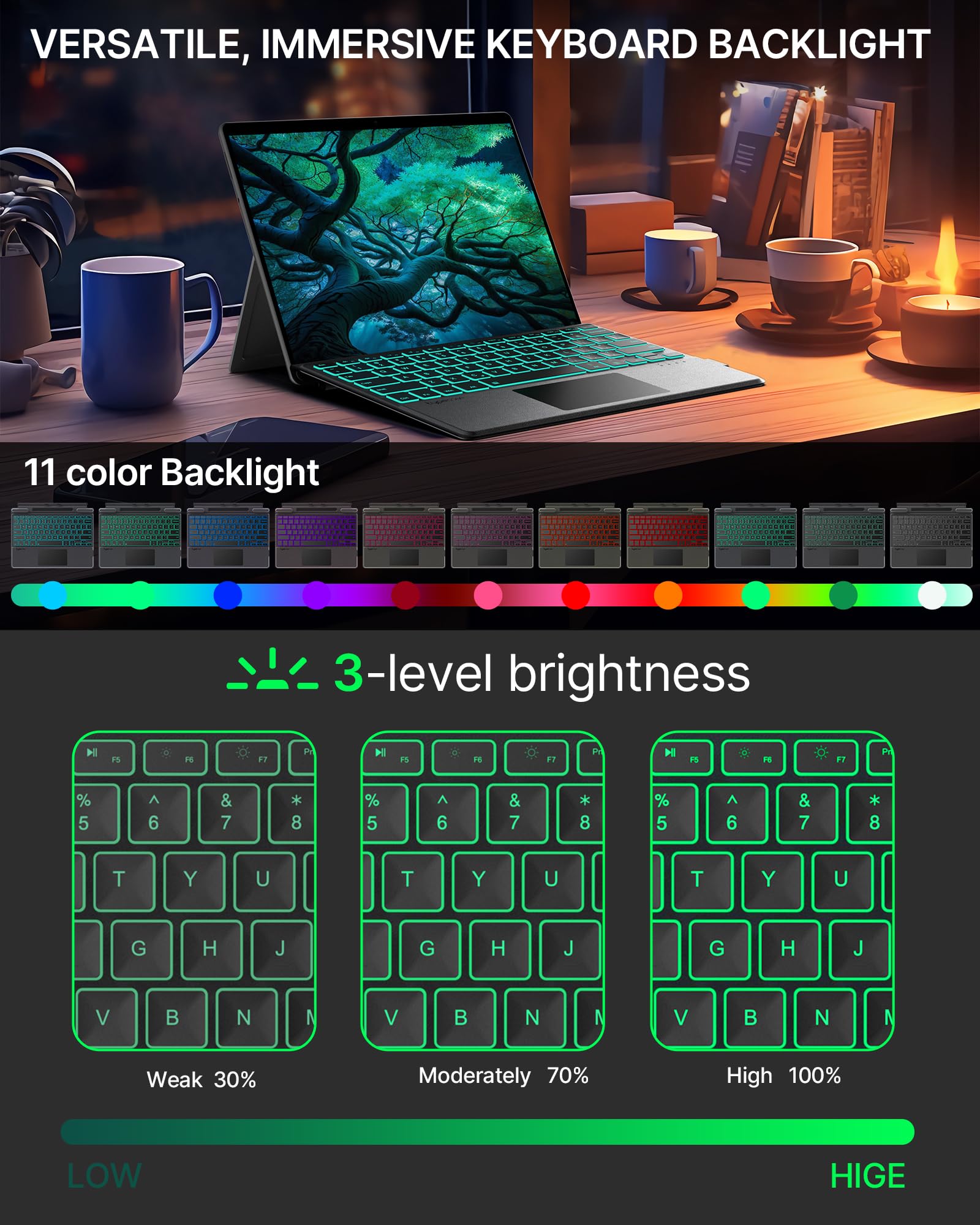 Mua Surface Pro 9 Keyboard: Microsoft Type Cover for Surface Pro 9 8 X ...