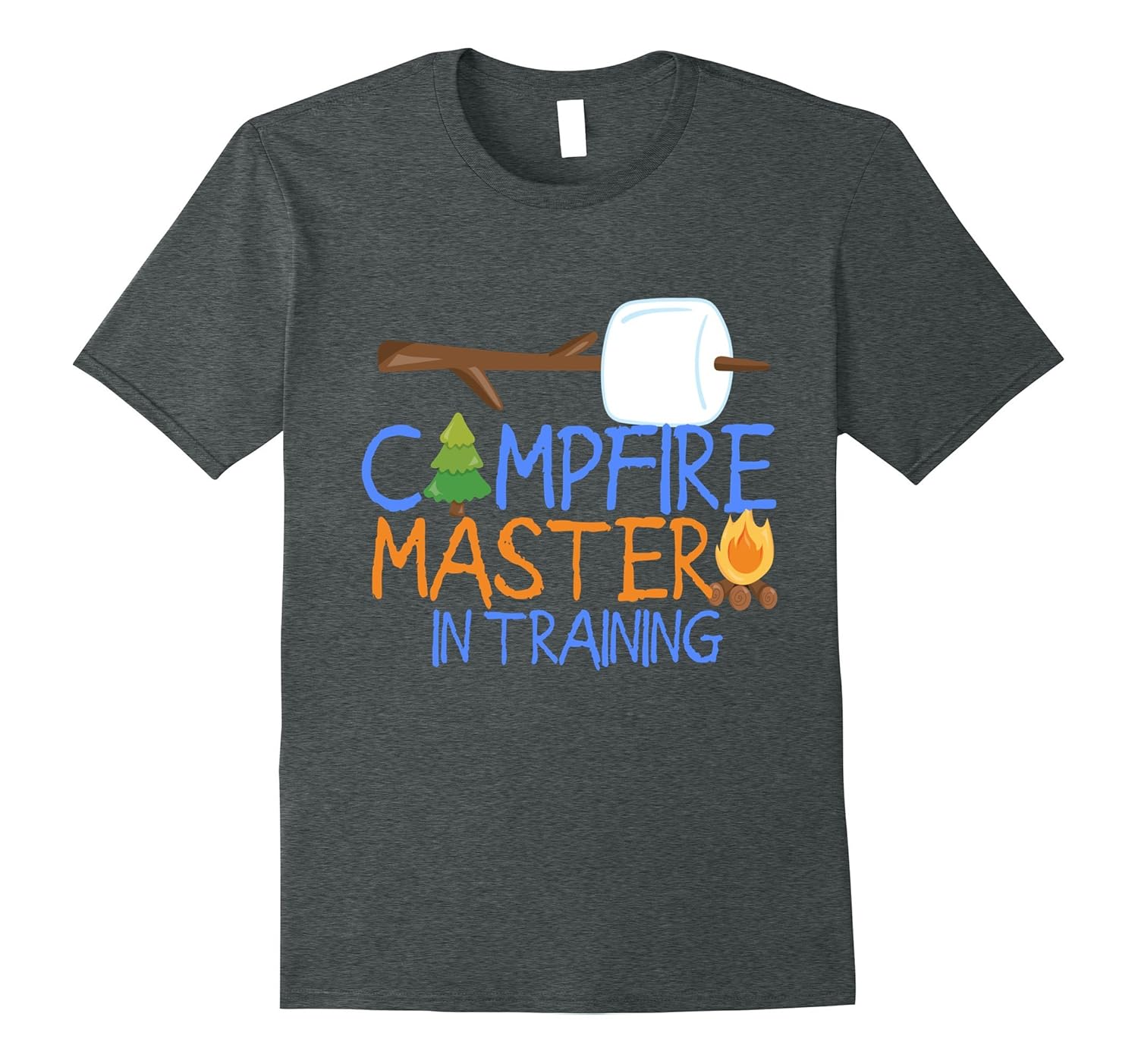 Campfire Master In Training Son Kids Camping Shirt Camp