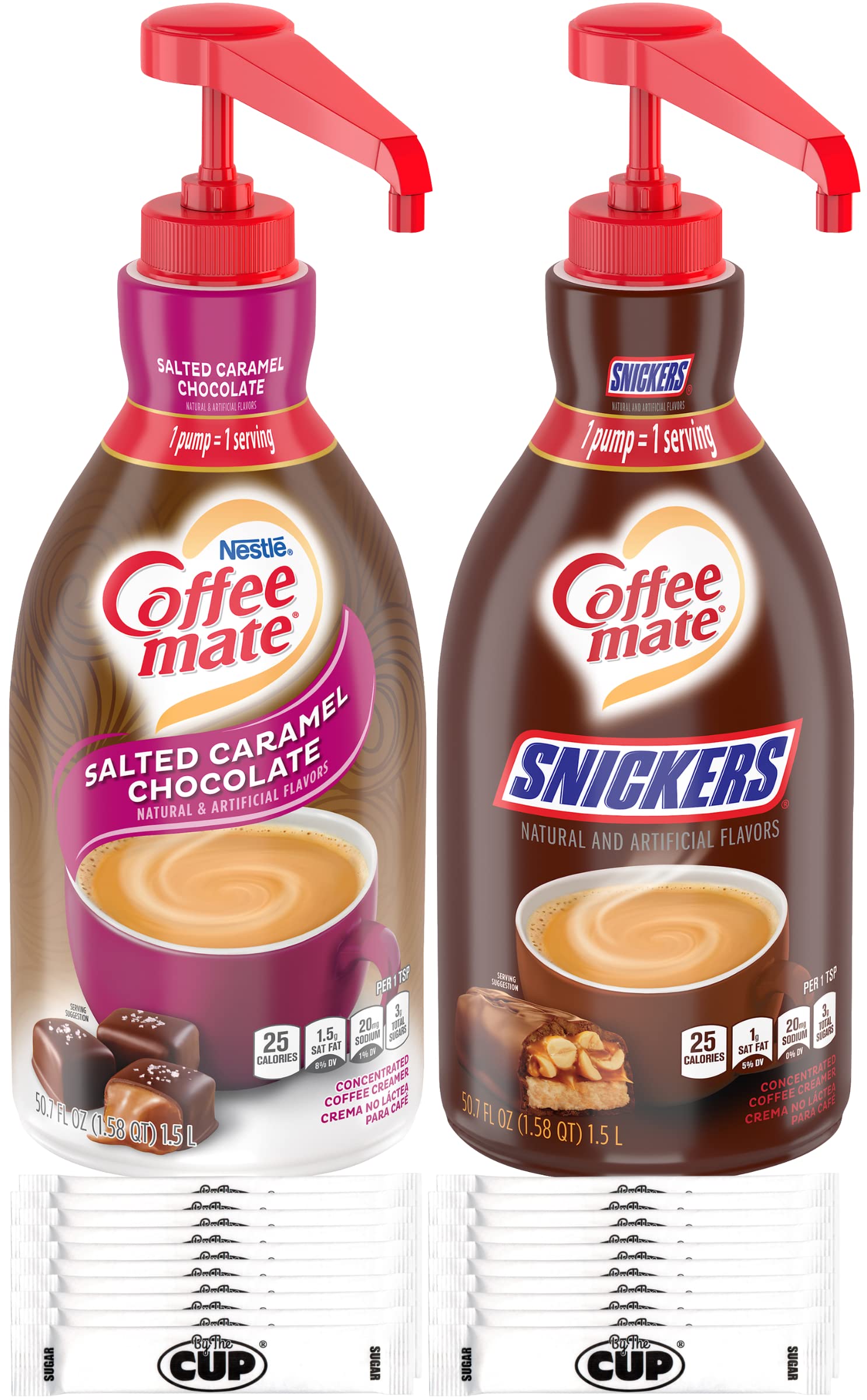 Mua Coffee mate Salted Caramel Chocolate & Snickers Flavored Liquid ...