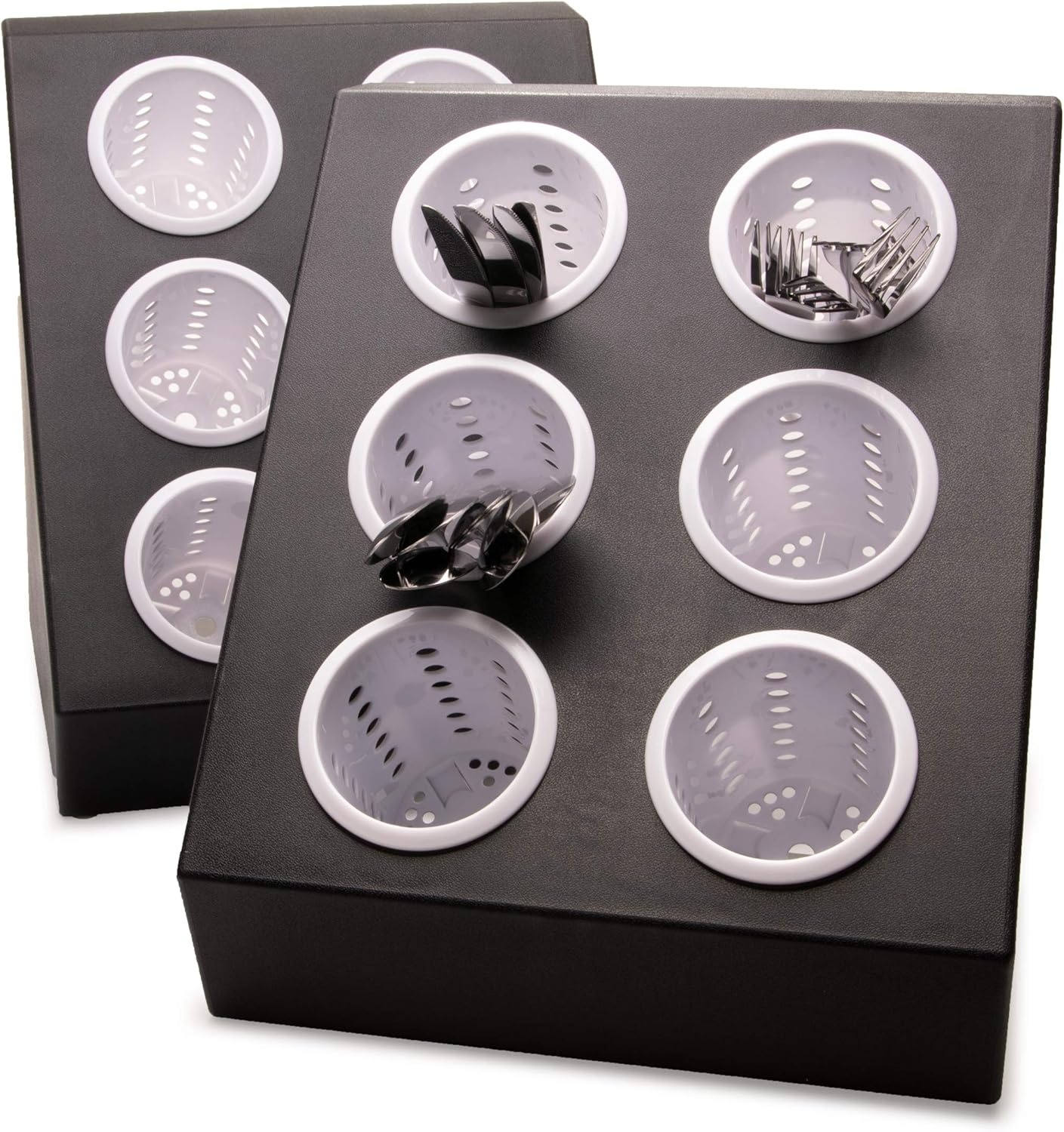 Amazon.com: 6-Compartment Restaurant Utensil Holders (12 Inserts ...